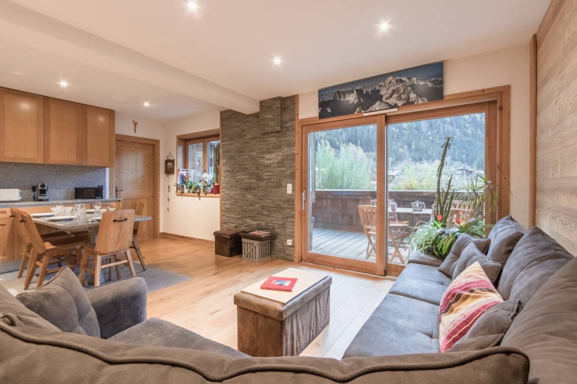 75 M² Apartamento ∙ 3 Habitaciones ∙ 6 Huéspedes - Chamonix-Mont-Blanc