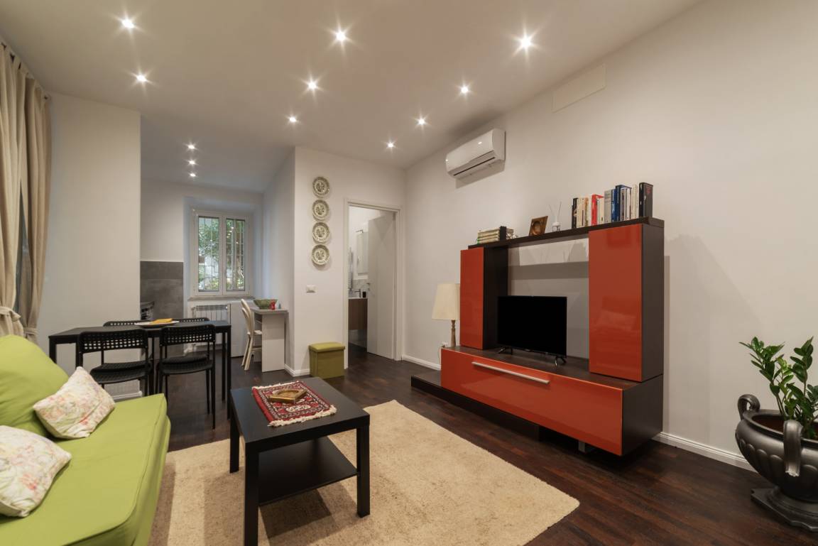 55 M² Ferienwohnung ∙ 1 Schlafzimmer ∙ 4 Gäste - Rom