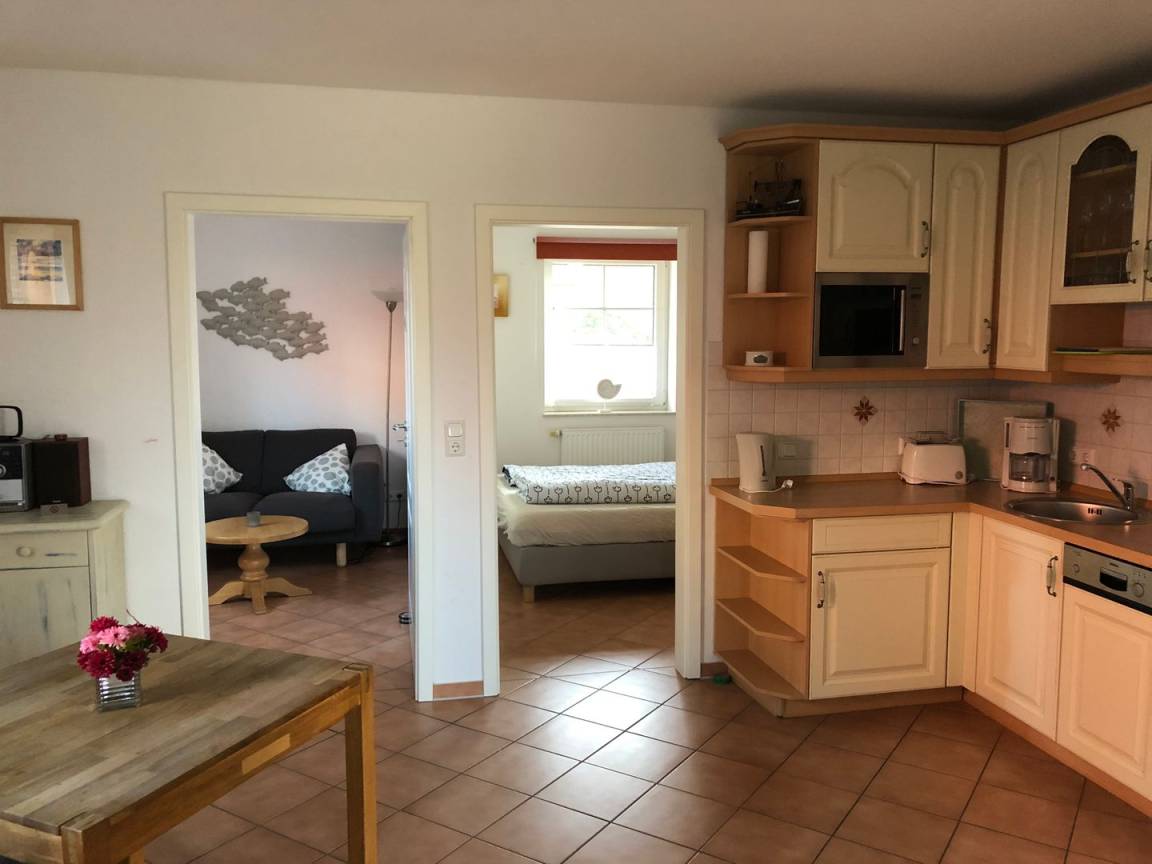 35 M² Ferienwohnung ∙ 1 Schlafzimmer ∙ 2 Gäste - Greetsiel