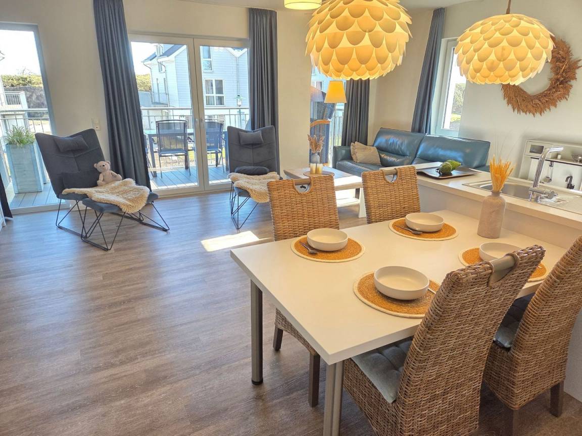 80 M² Ferienwohnung ∙ 2 Schlafzimmer ∙ 4 Gäste - Wangerland