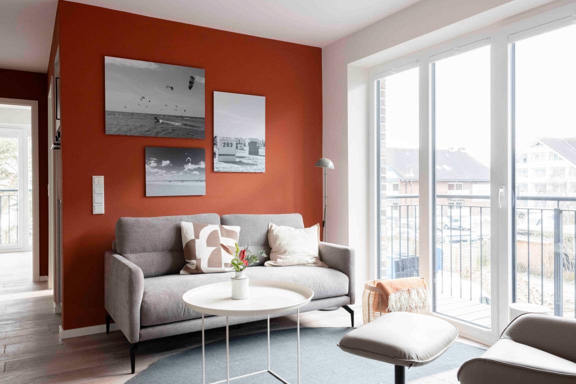 45 M² Ferienwohnung ∙ 1 Schlafzimmer ∙ 2 Gäste - Sankt Peter-Ording