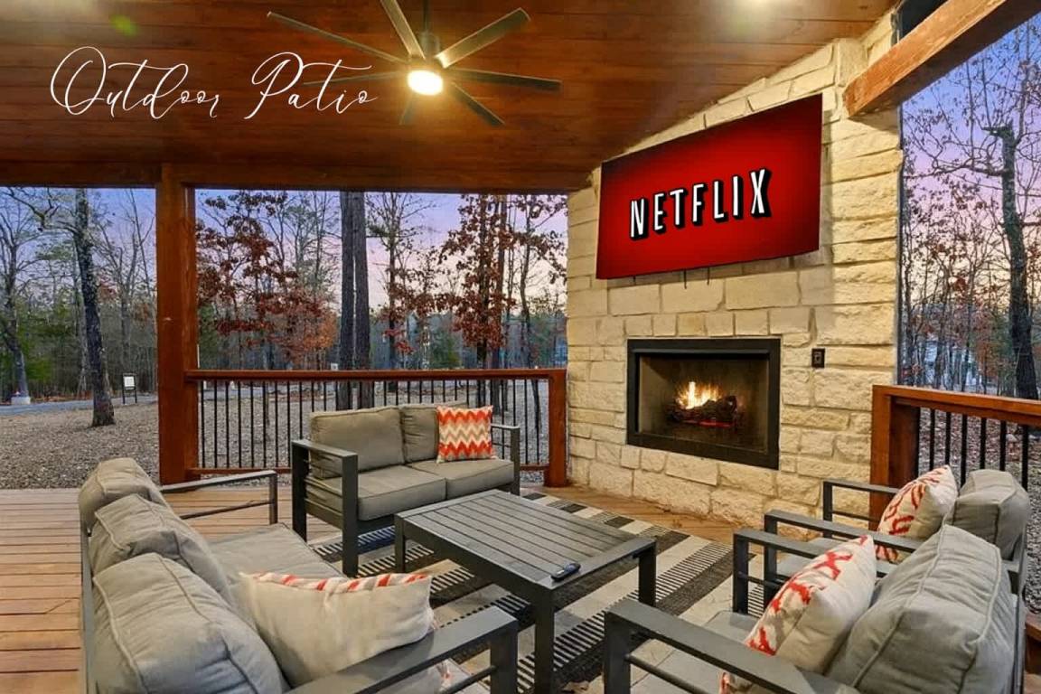 193 M² Cabin ∙ 4 Bedrooms ∙ 14 Guests - Oklahoma