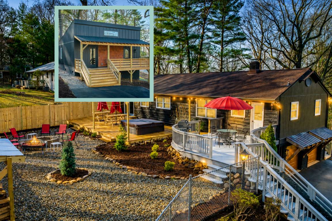 342 M² House ∙ 6 Bedrooms ∙ 16 Guests - Asheville, NC