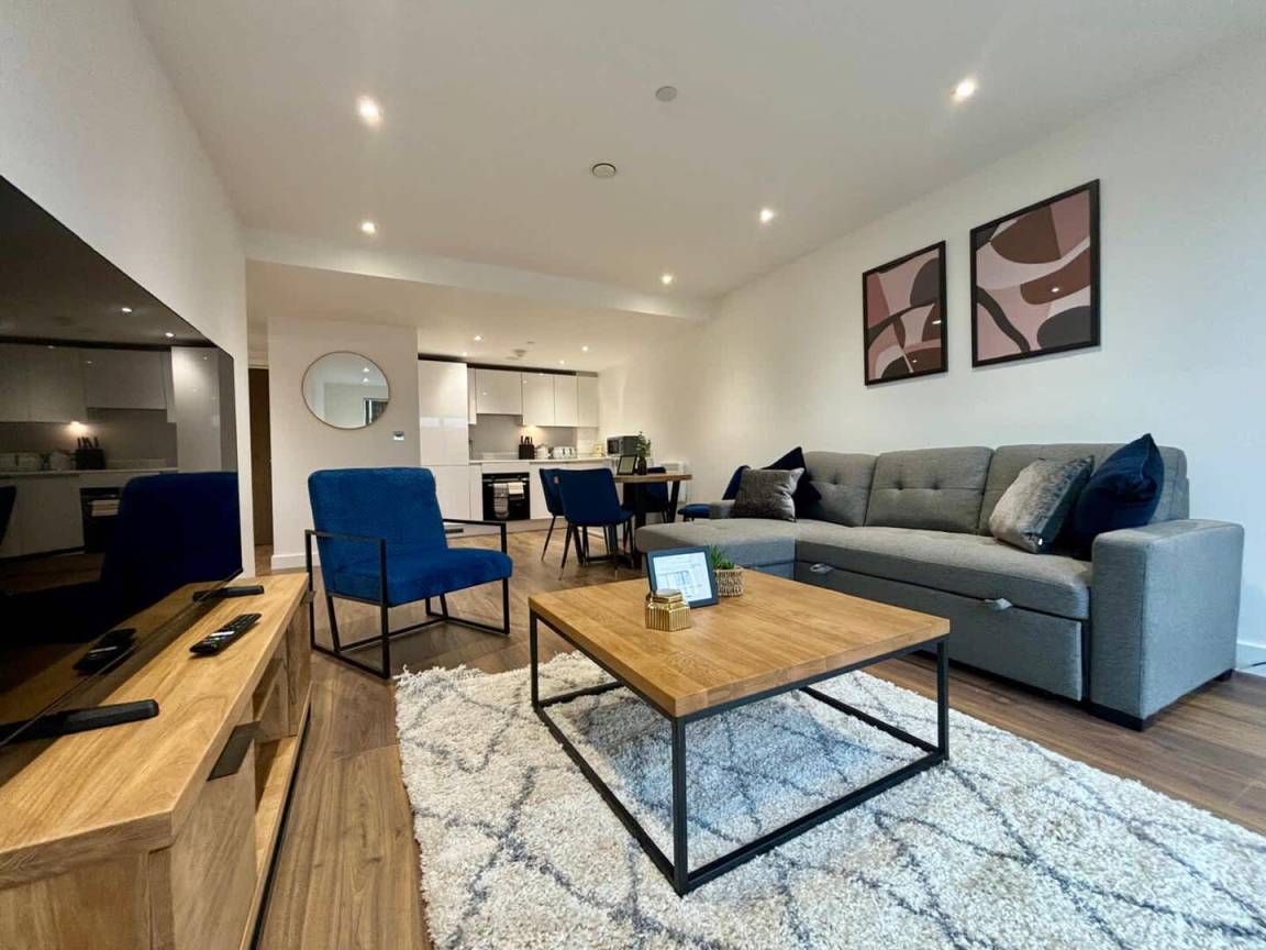 52 M² Apartment ∙ 1 Bedroom ∙ 3 Guests - Bracknell