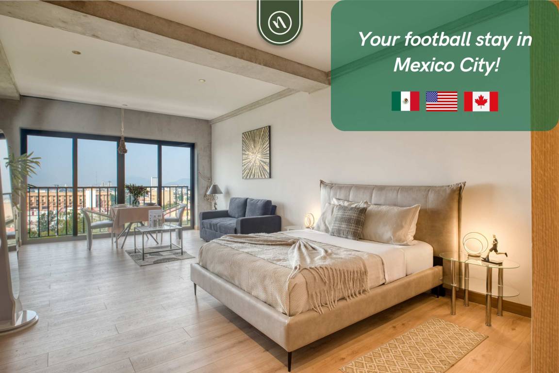 Apartamento ∙ 1 Habitación ∙ 2 Huéspedes - Morelos