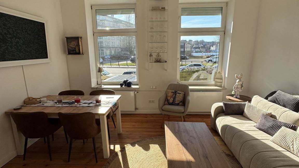 50 M² Ferienwohnung ∙ 1 Schlafzimmer ∙ 3 Gäste - Flensburg