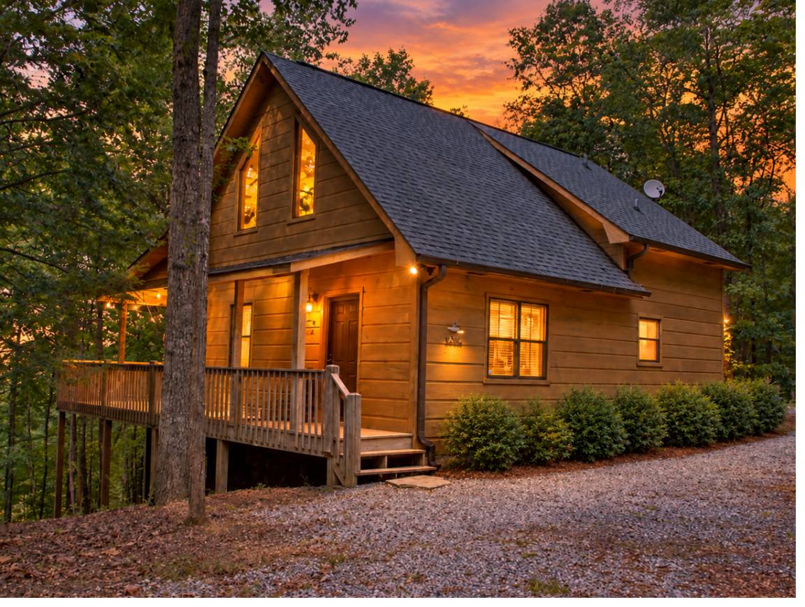 155 M² Cabin ∙ 2 Bedrooms ∙ 6 Guests - Morganton Point Recreation Area, Morganton