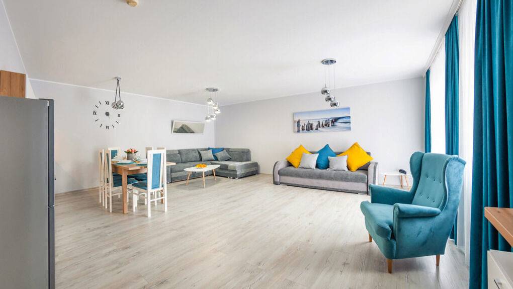 63 M² Apartment ∙ 1 Bedroom ∙ 6 Guests - Kołobrzeg