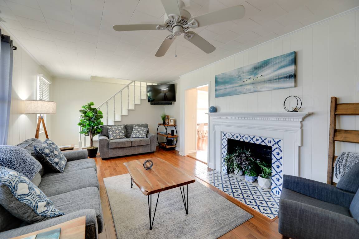 111 M² House ∙ 2 Bedrooms ∙ 6 Guests - Beaufort, NC