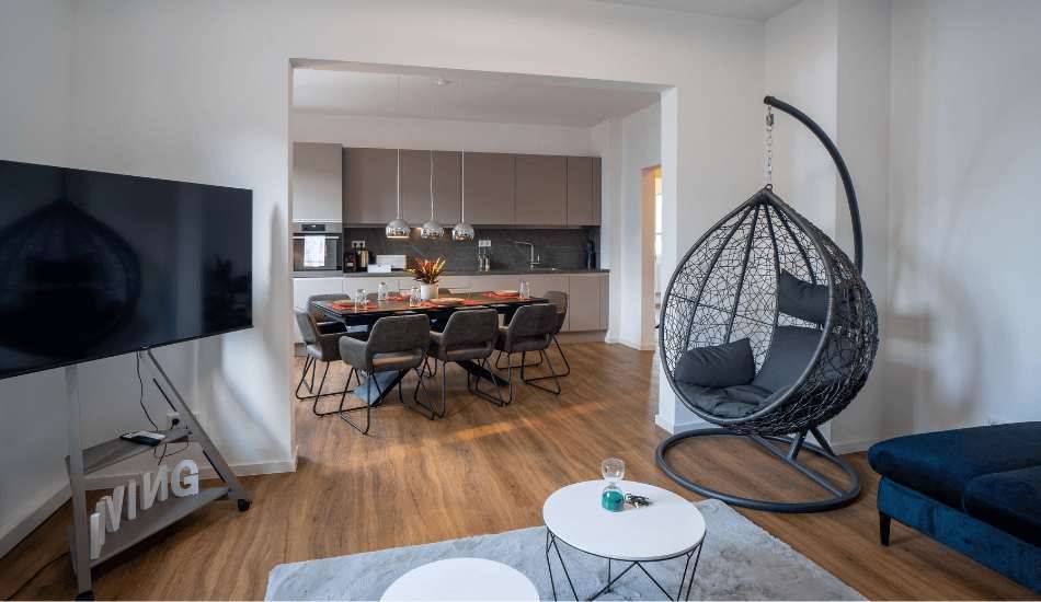 Ferienwohnung ∙ 3 Schlafzimmer ∙ 9 Gäste - Weinheim