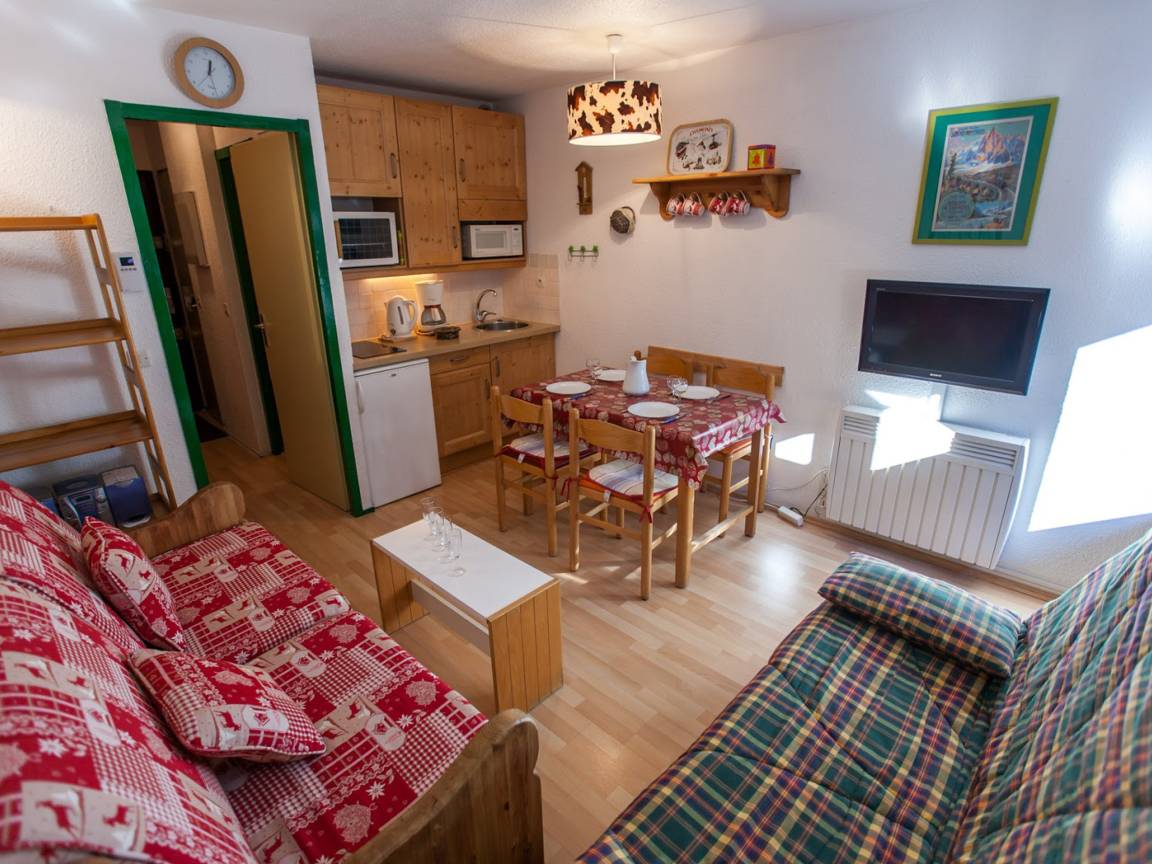 20 M² Studio ∙ 1 Chambre ∙ 4 Personnes - Aiguille du Midi