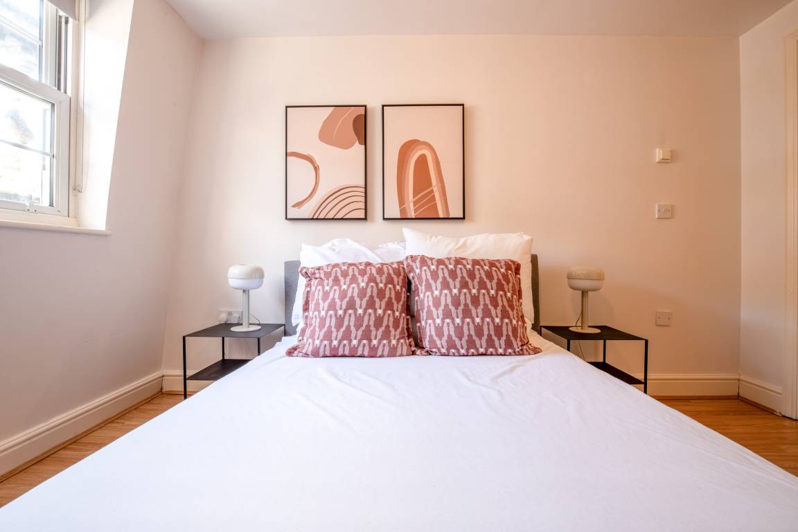 55 M² Apartamento ∙ 1 Habitación ∙ 4 Huéspedes - Estación de Marylebone - Londres