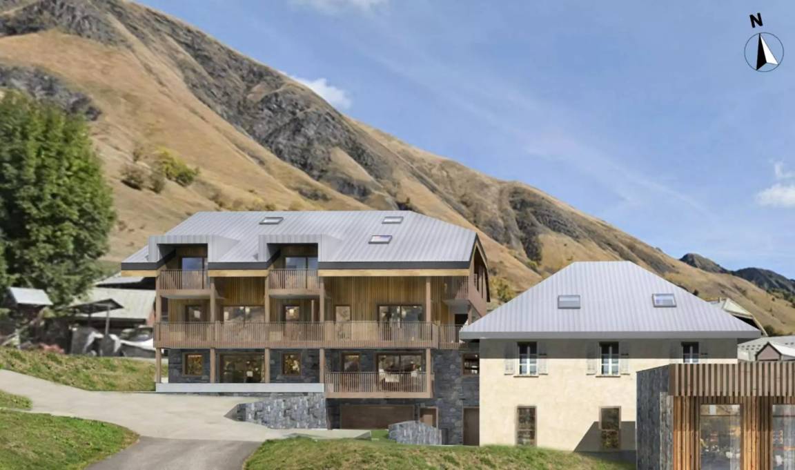 61 M² Appartement ∙ 3 Chambres ∙ 6 Personnes - Albiez-Montrond