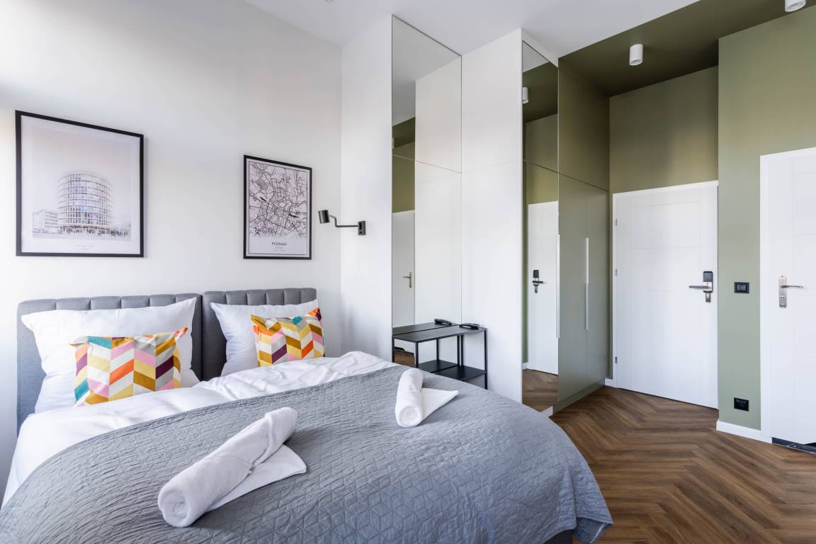 26 M² Apartament ∙ 2 Gości - Poznań