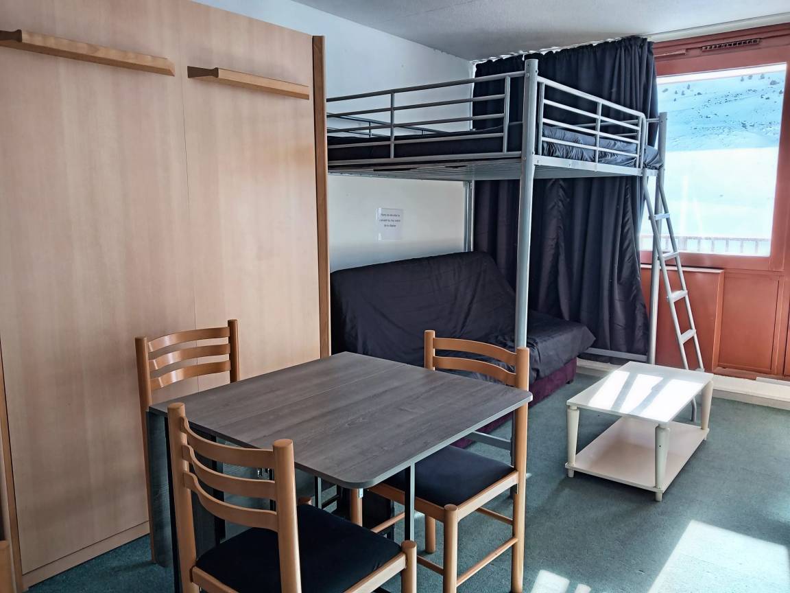 24 M² Studio ∙ 1 Chambre ∙ 4 Personnes - La Mongie