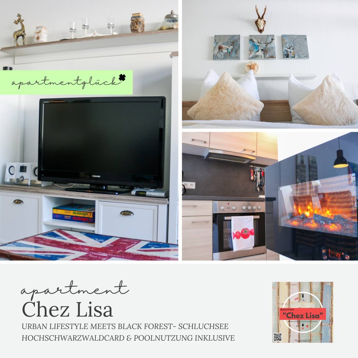 43 M² Appartement ∙ 1 Slaapkamer ∙ 4 Gasten - Schluchsee