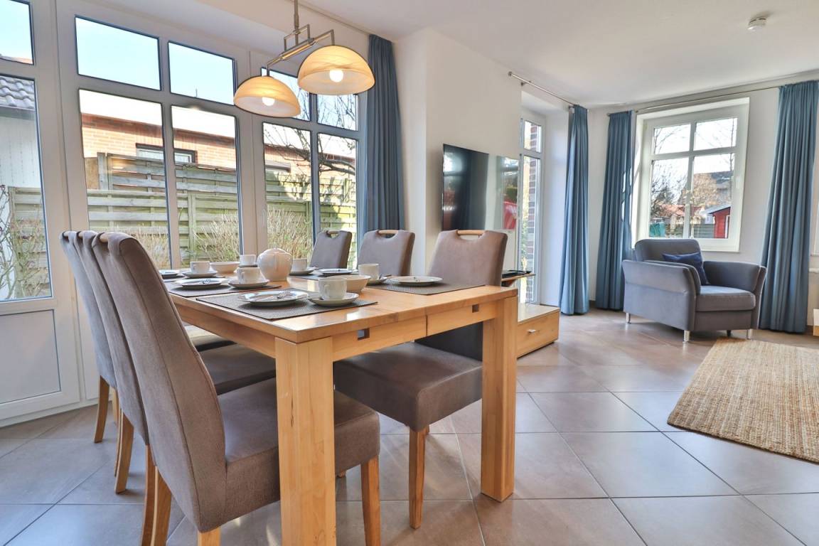 100 M² Ferienhaus ∙ 3 Schlafzimmer ∙ 6 Gäste - Langeoog