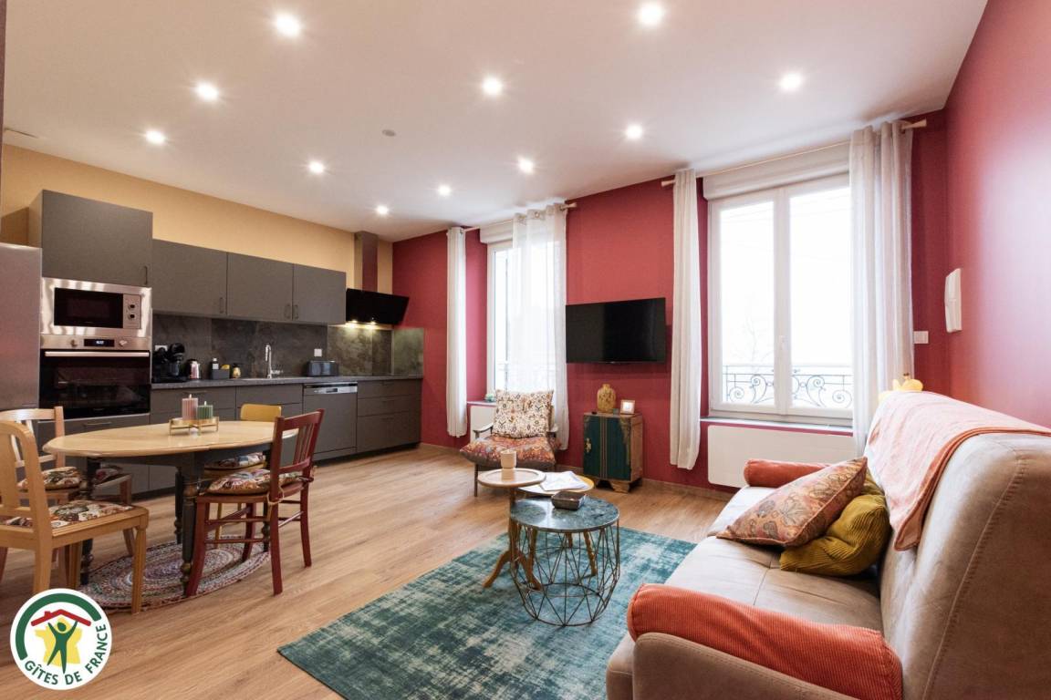 55 M² Gîte ∙ 1 Chambre ∙ 2 Personnes - Marne