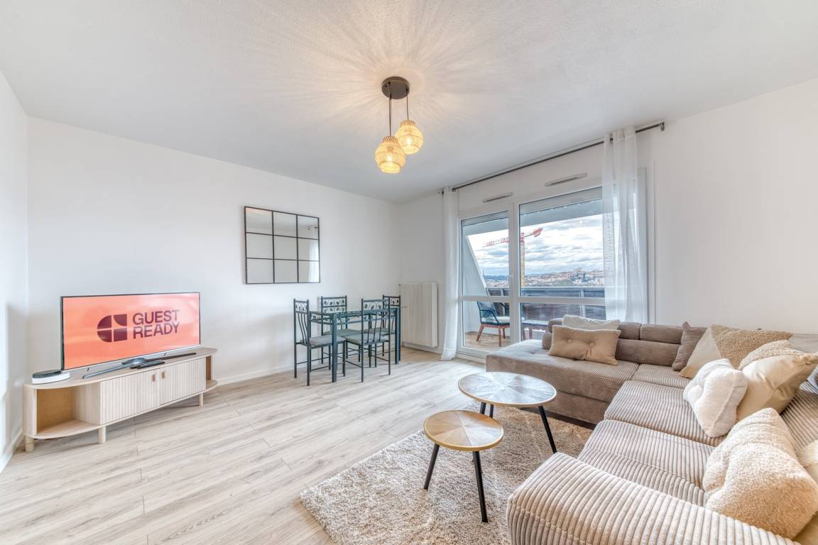 Appartement ∙ 2 Chambres ∙ 6 Personnes - Gare de Lyon Part-Dieu