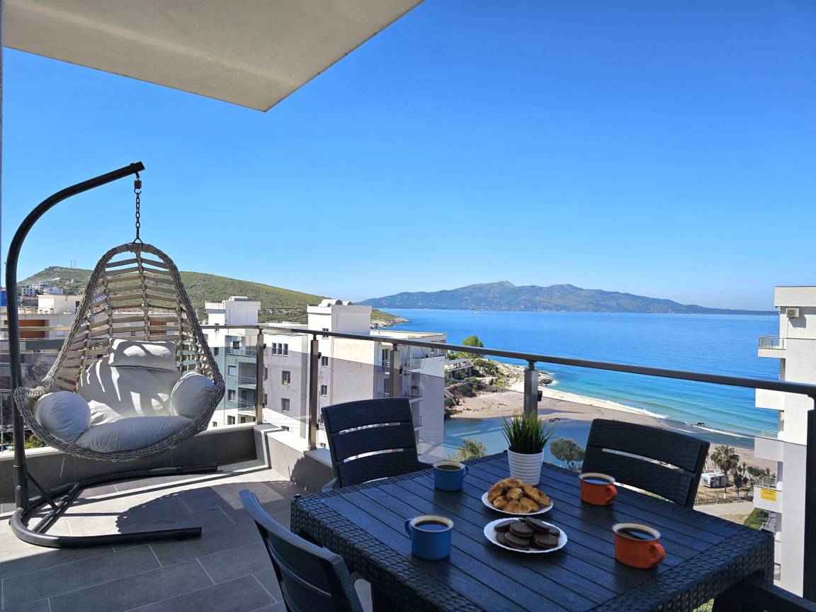 95 M² Ferienwohnung ∙ 2 Schlafzimmer ∙ 4 Gäste - Ksamil