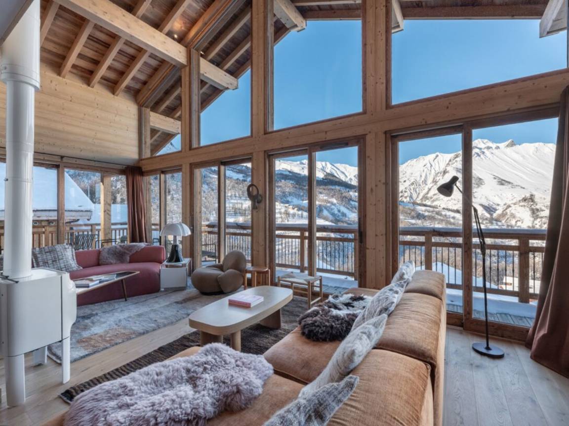 200 M² Chalé ∙ 5 Quartos ∙ 12 Hóspedes - Val Thorens