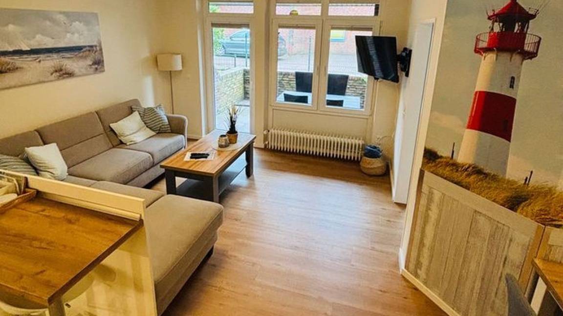 60 M² Ferienwohnung ∙ 2 Schlafzimmer ∙ 4 Gäste - Wangerooge