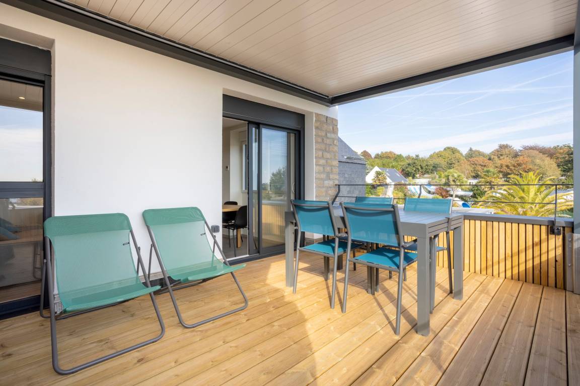 55 M² Appartement ∙ 2 Chambres ∙ 4 Personnes - Concarneau
