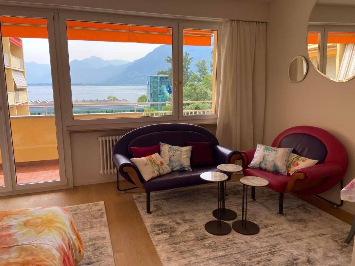 35 M² Ferienwohnung ∙ 1 Schlafzimmer ∙ 2 Gäste - Locarno