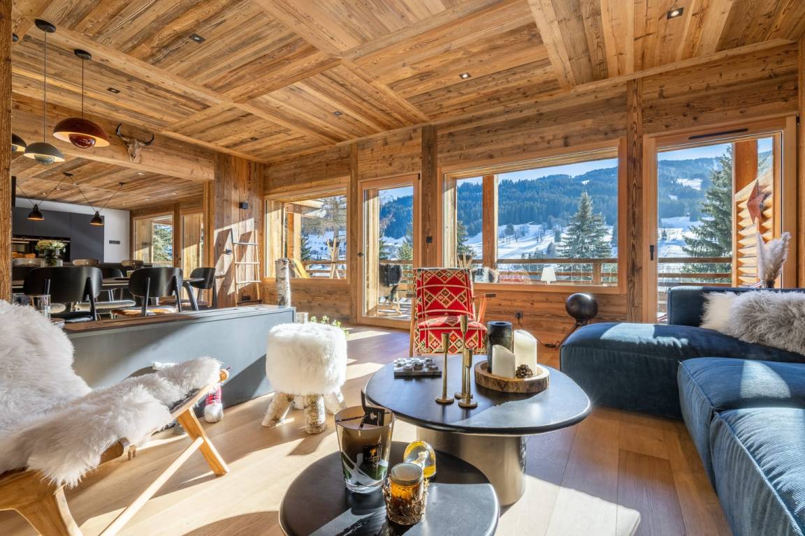 156 M² Apartment ∙ 4 Bedrooms ∙ 10 Guests - Megève