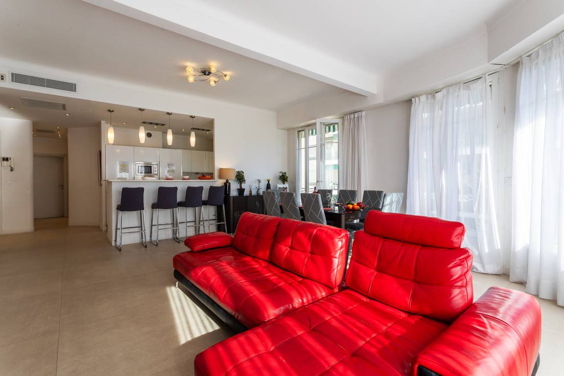 110 M² Apartment ∙ 3 Bedrooms ∙ 6 Guests - Gare de Nice Ville