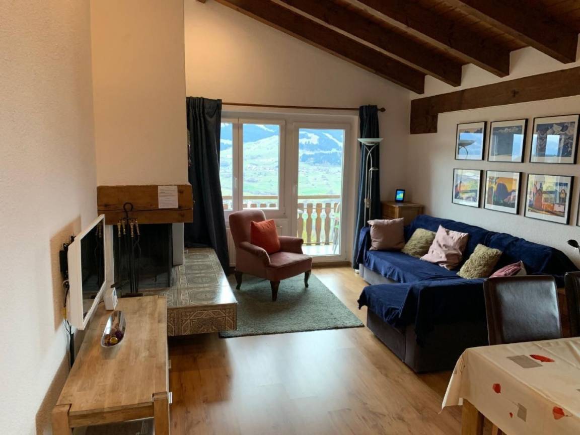 60 M² Appartement ∙ 2 Chambres ∙ 3 Personnes - Obersaxen