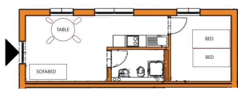 32 M² Apartment ∙ 1 Bedroom ∙ 4 Guests - Fieberbrunn