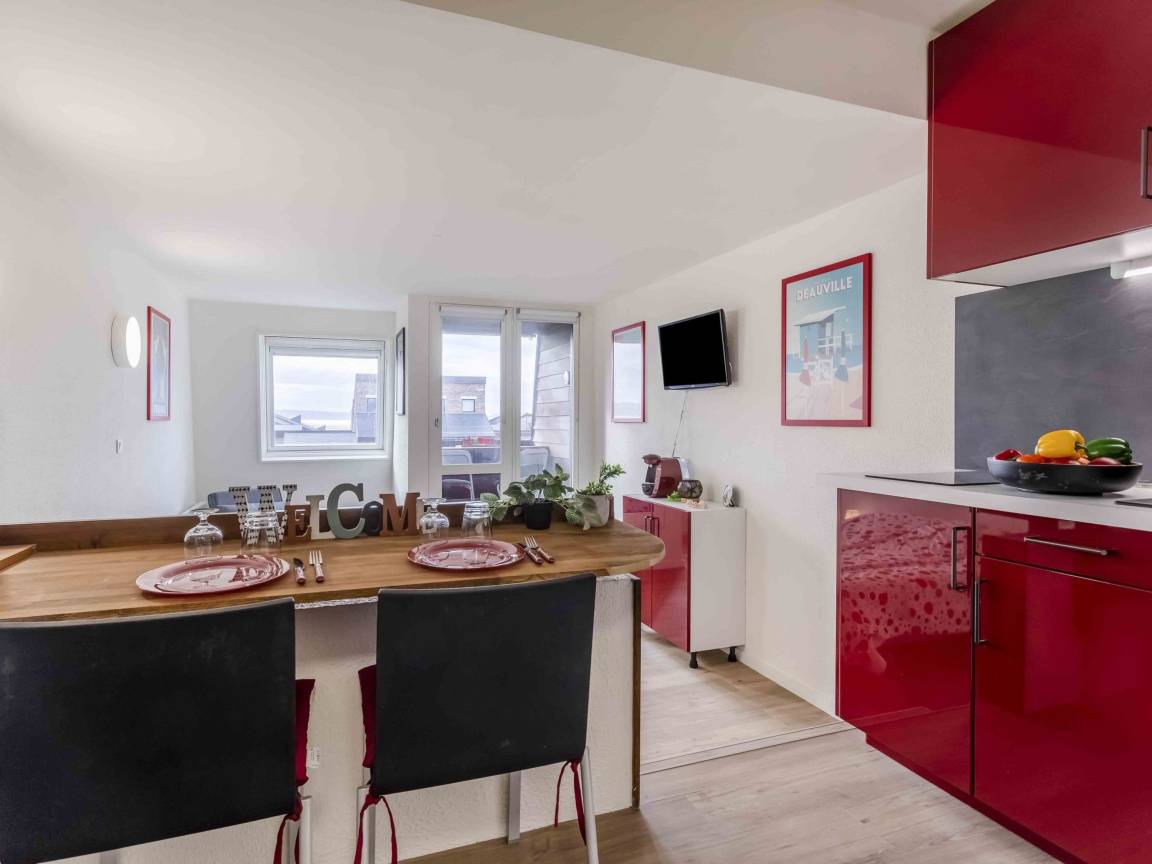 25 M² Ferienhaus ∙ 1 Schlafzimmer ∙ 2 Gäste - Deauville