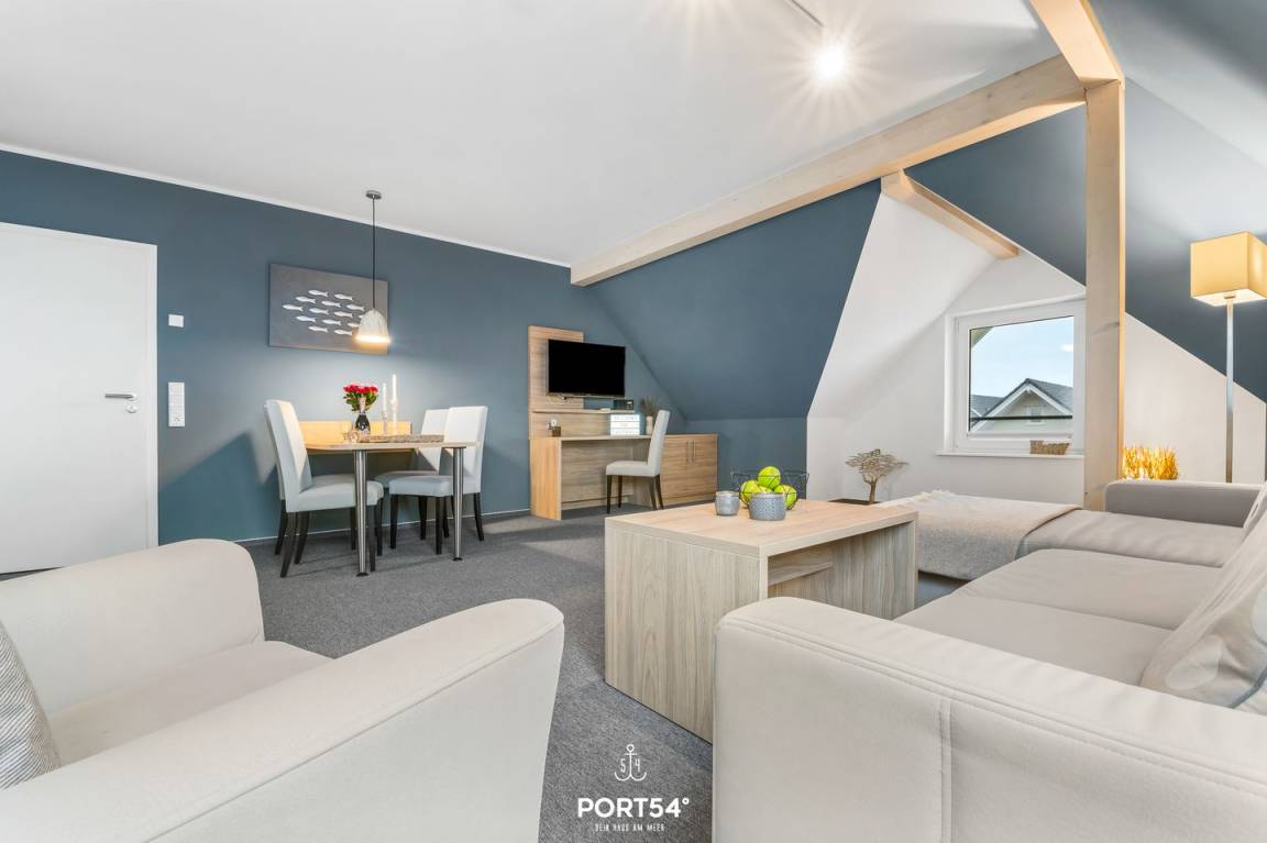 55 M² Ferienwohnung ∙ 1 Schlafzimmer ∙ 2 Gäste - Wyk auf Föhr