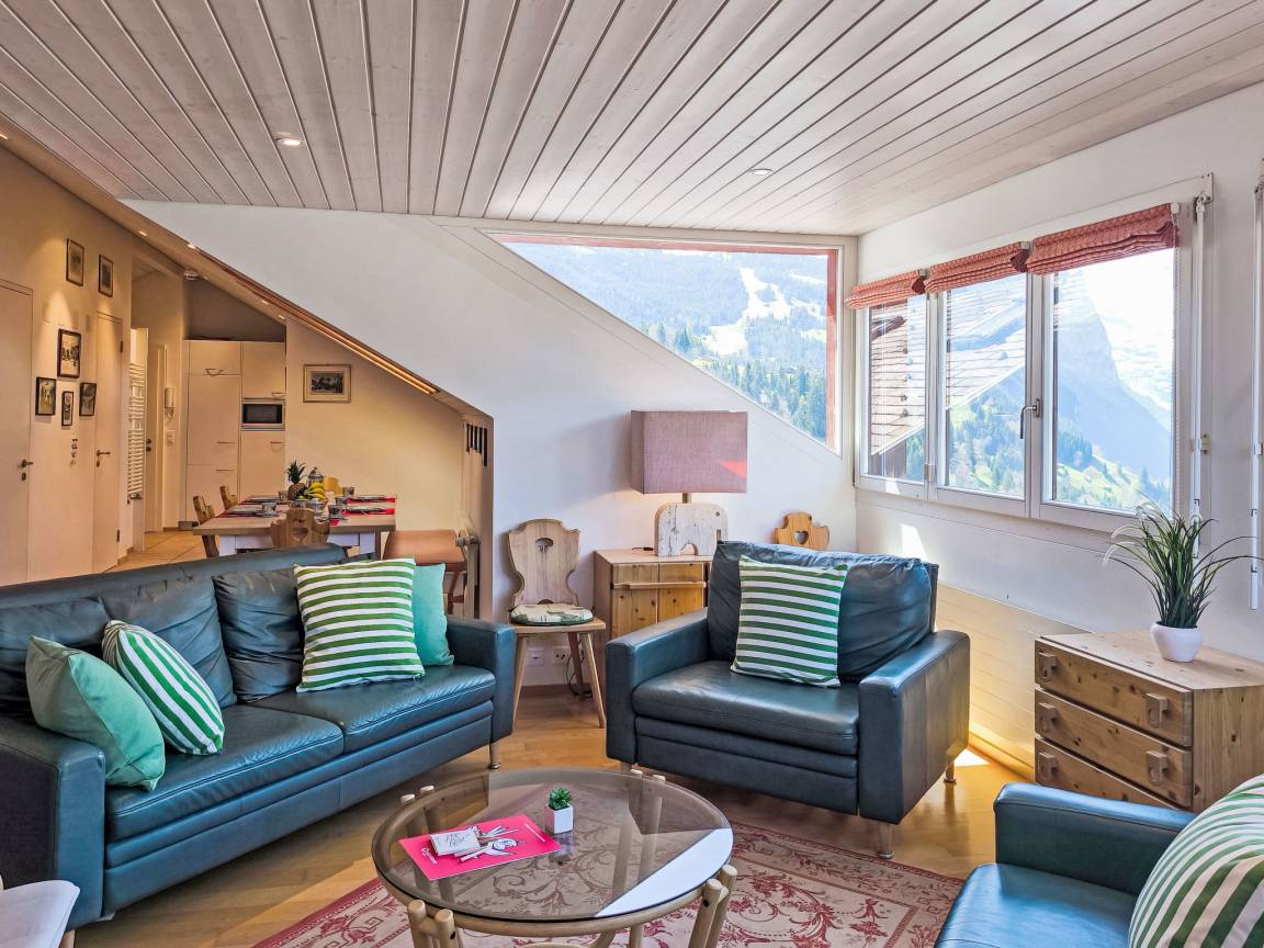 95 M² Appartement ∙ 2 Chambres ∙ 5 Personnes - Lauterbrunnen