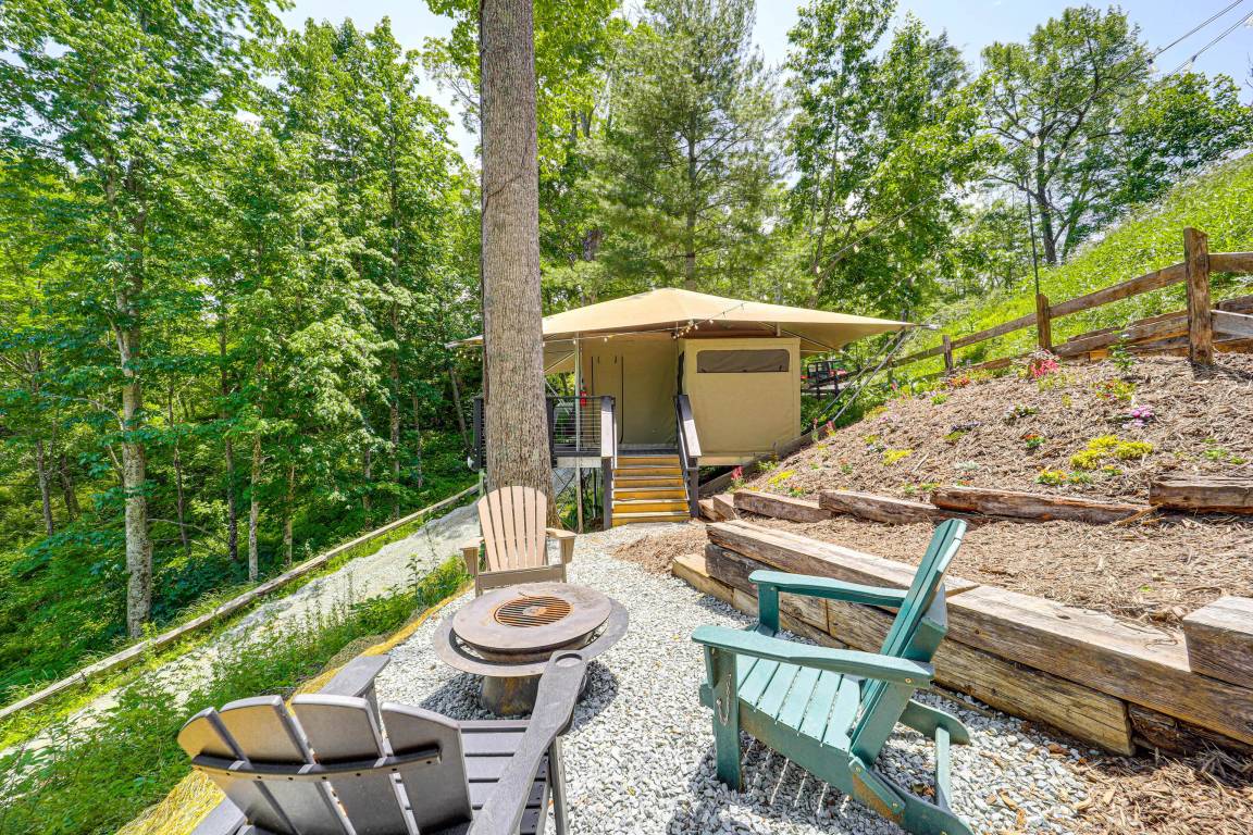 29 M² Casa ∙ 1 Habitación ∙ 4 Huéspedes - Valle Crucis, NC
