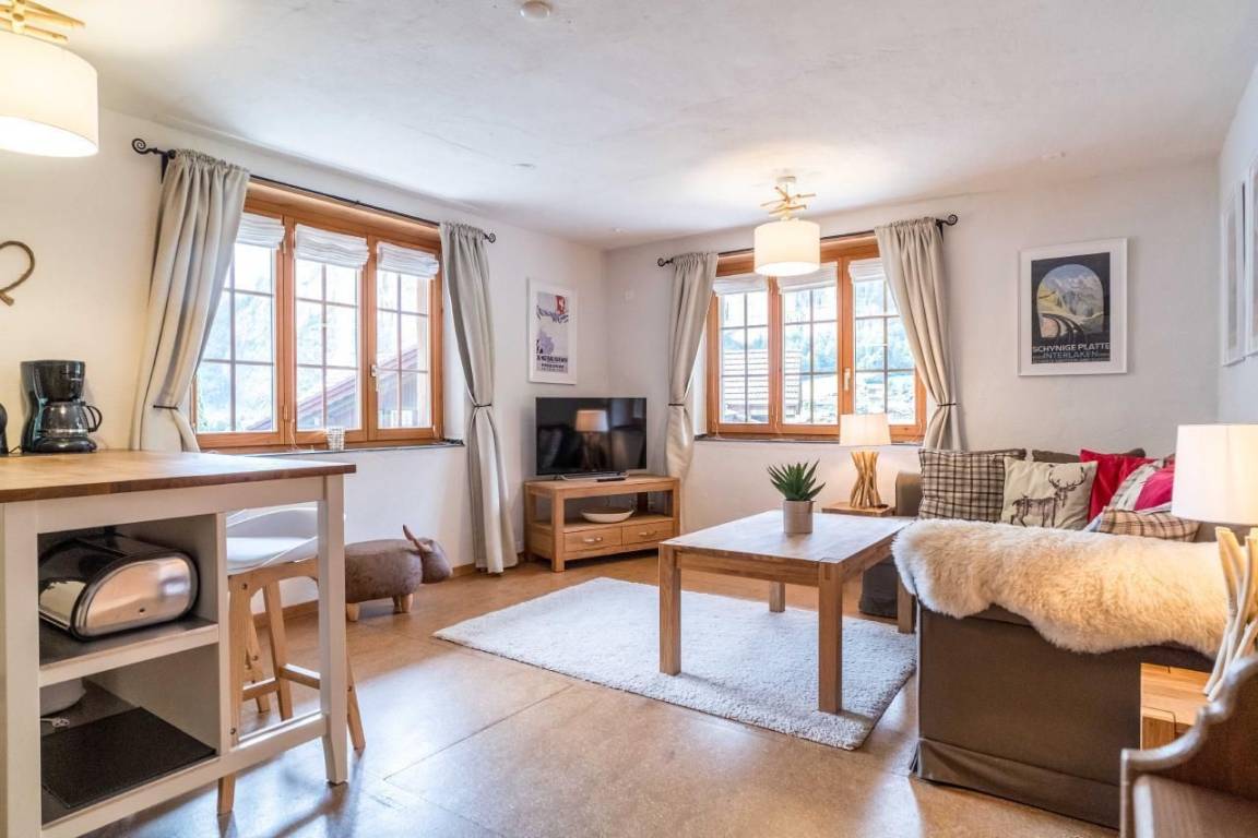 45 M² Apartamento ∙ 1 Habitación ∙ 2 Huéspedes - Lauterbrunnen