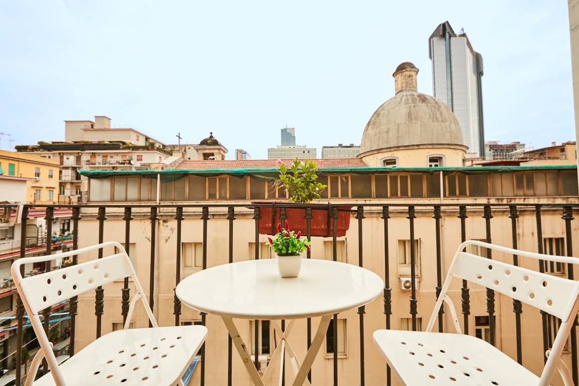 50 M² Apartamento ∙ 1 Quarto ∙ 4 Hóspedes - Nápoles