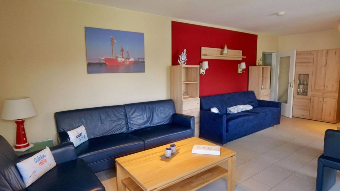 45 M² Ferienwohnung ∙ 1 Schlafzimmer ∙ 4 Gäste - Duhnen