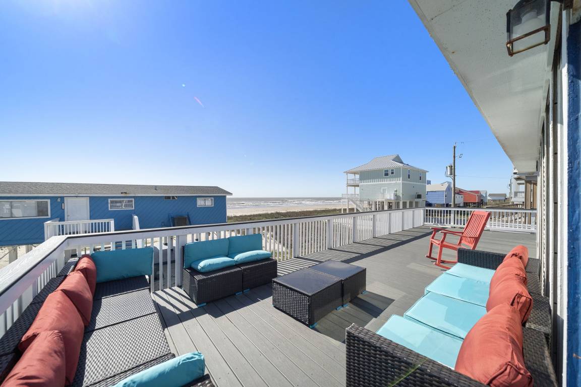 205 M² House ∙ 4 Bedrooms ∙ 12 Guests - Galveston Island, TX