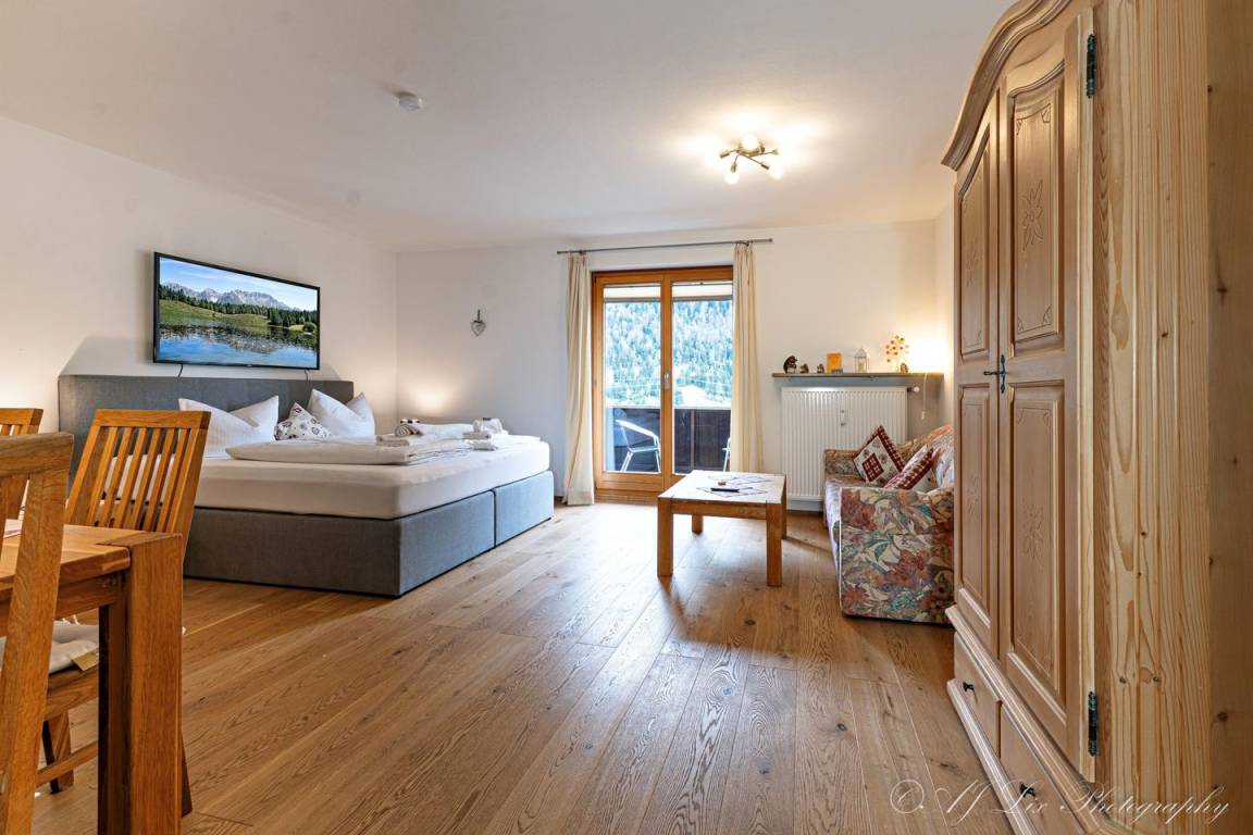 40 M² Apartament ∙ 1 Sypialnia ∙ 2 Gości - Mittenwald