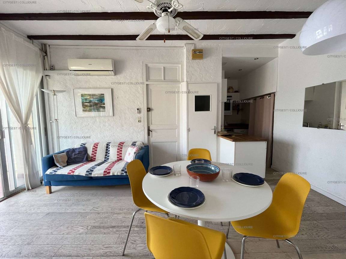 35 M² Apartamento ∙ 1 Habitación ∙ 2 Huéspedes - Colliure