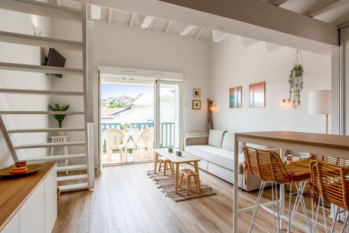 34 M² Appartement ∙ 1 Chambre ∙ 4 Personnes - Plage de Bidart Erretegia