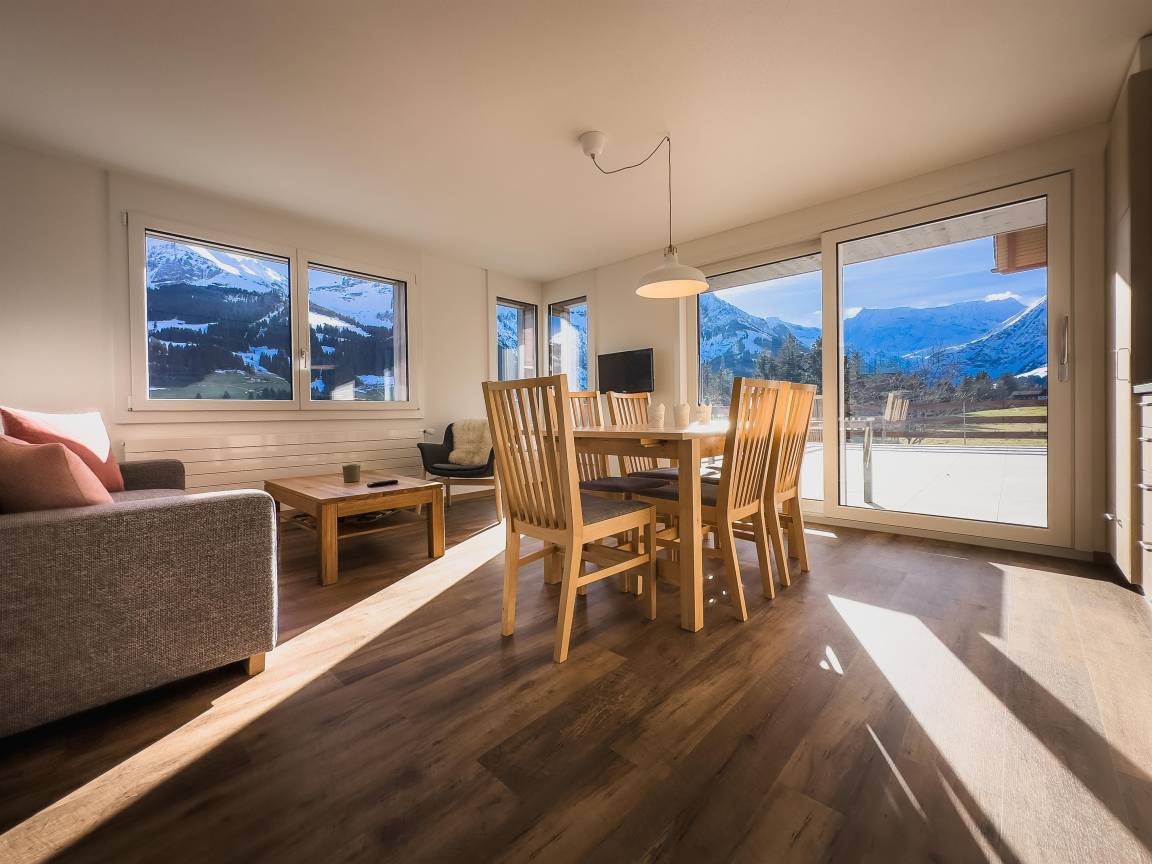 67 M² Apartamento ∙ 3 Habitaciones ∙ 6 Huéspedes - Adelboden