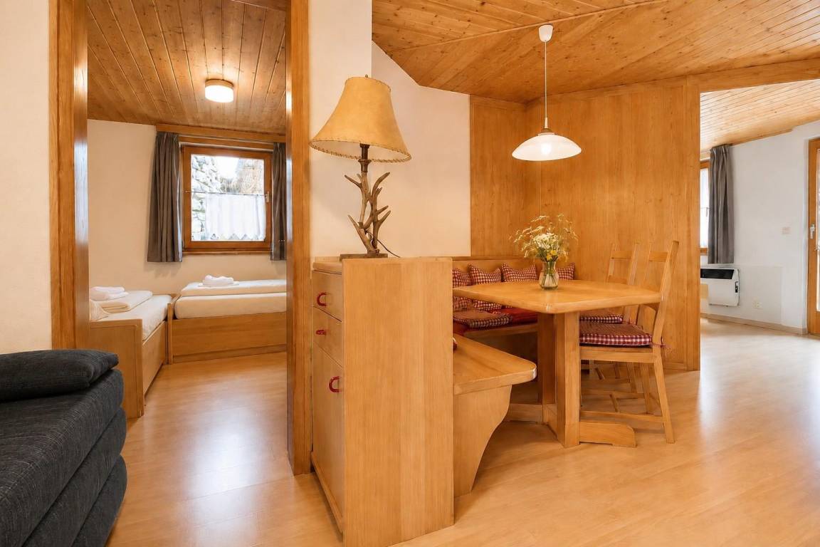 50 M² Ferienwohnung ∙ 2 Schlafzimmer ∙ 5 Gäste - Partenen