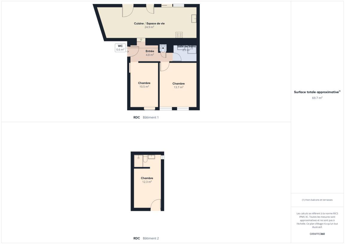 95 M² House ∙ 3 Bedrooms ∙ 6 Guests - Château-d'Olonne