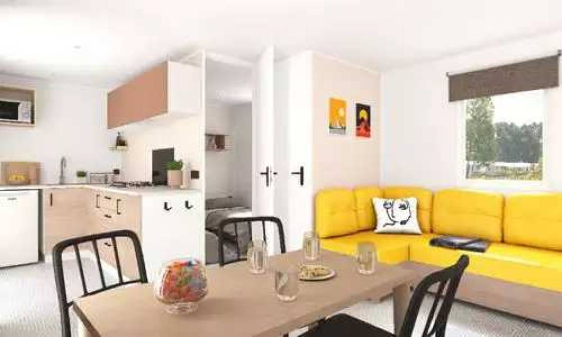 34 M² Camping ∙ 2 Chambres ∙ 4 Personnes - Bonnieux