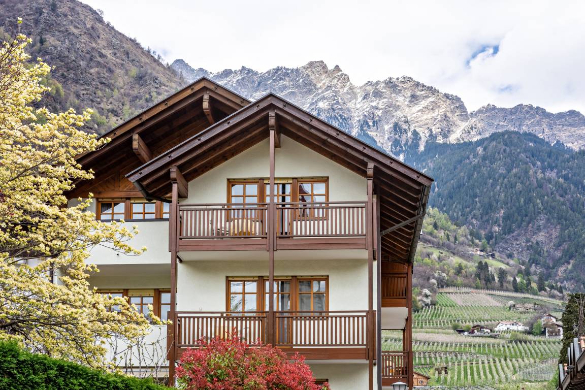 48 M² Ferienwohnung ∙ 1 Schlafzimmer ∙ 4 Gäste - Partschins