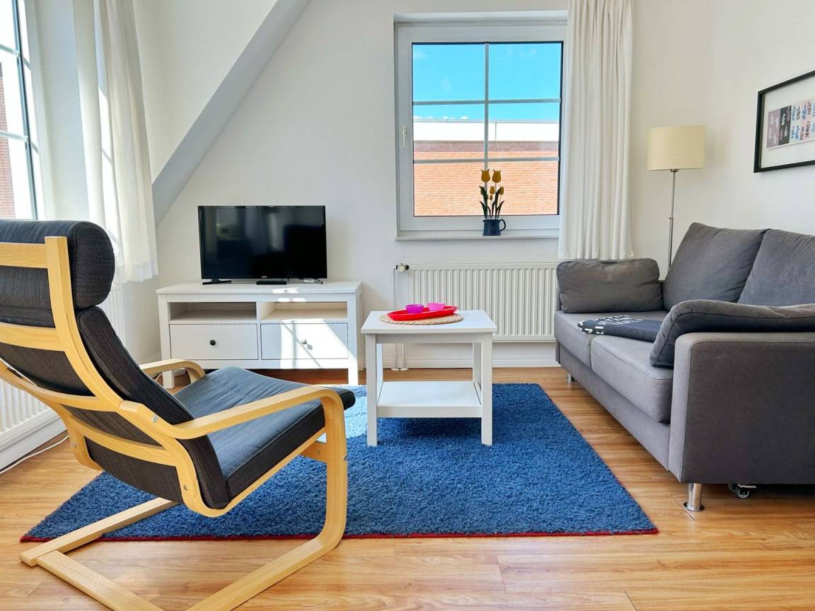33 M² Ferienwohnung ∙ 1 Schlafzimmer ∙ 2 Gäste - Juist