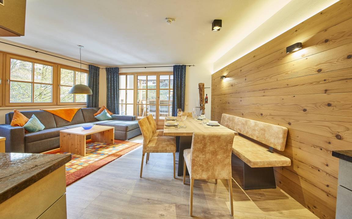 88 M² Ferienwohnung ∙ 3 Schlafzimmer ∙ 6 Gäste - Hinterthal